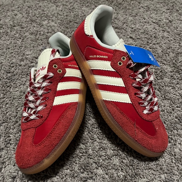 adidas | Shoes | Adidas Samba Wales Bonner Red | Poshmark